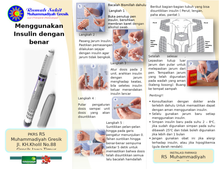 Brosur Konseling Pen Insulin | PDF