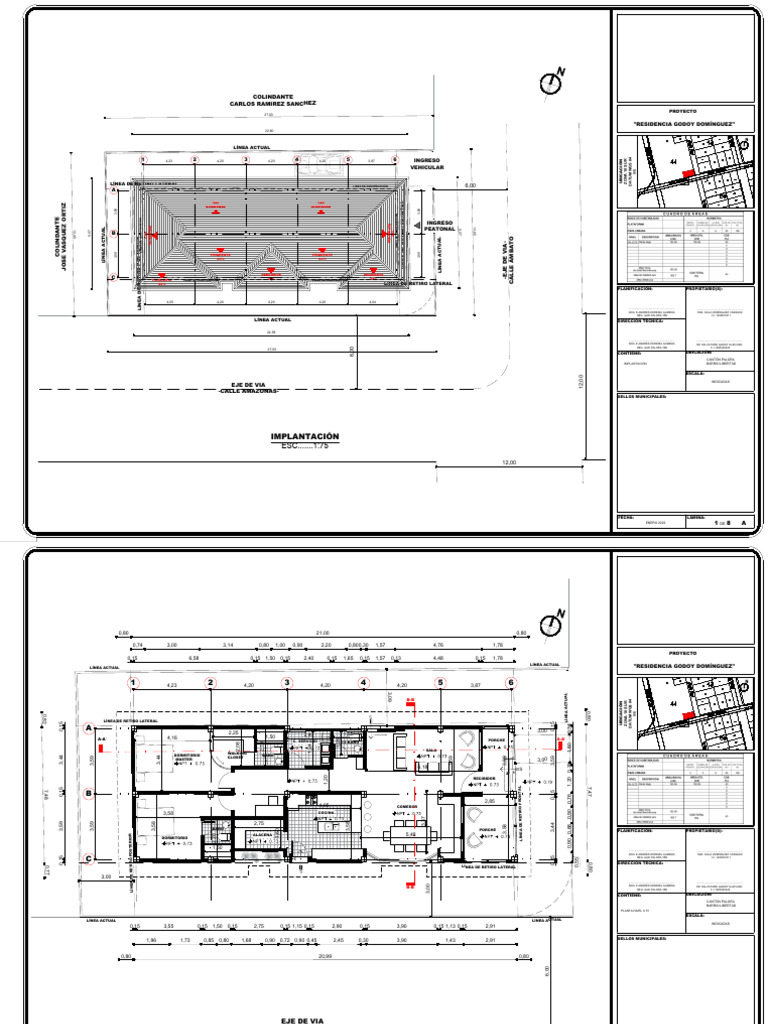 Proyecto Arq Corregido Srs Godoy Dominguez | PDF