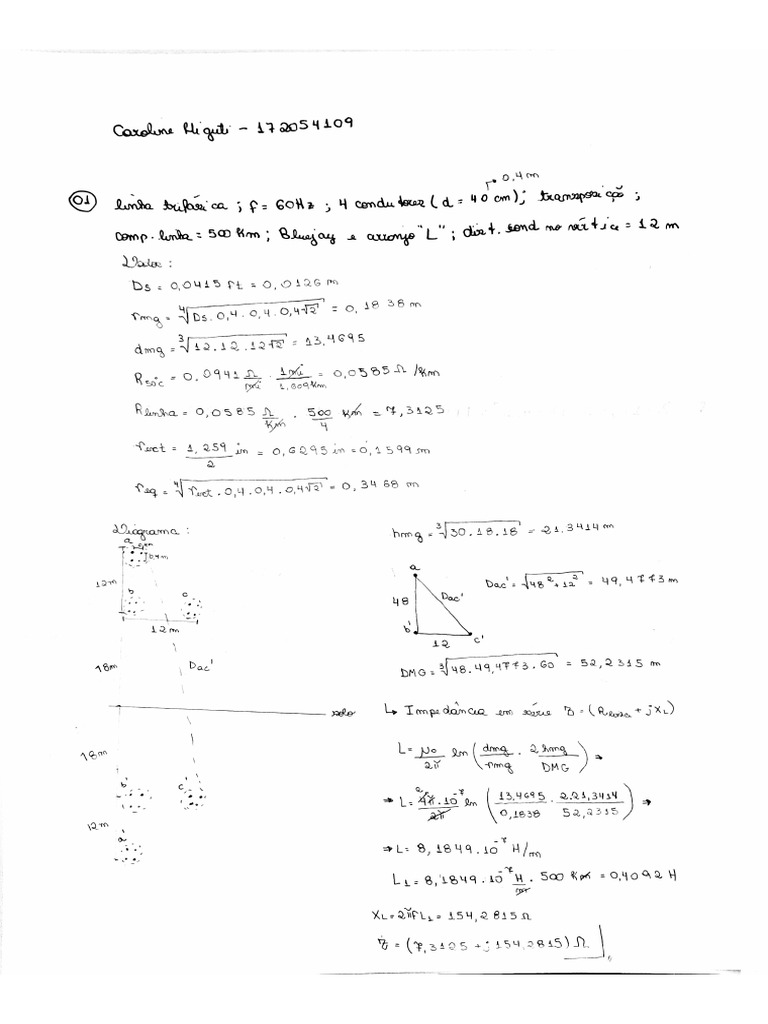 Prova Sub GTD - Caroline Higuti | PDF