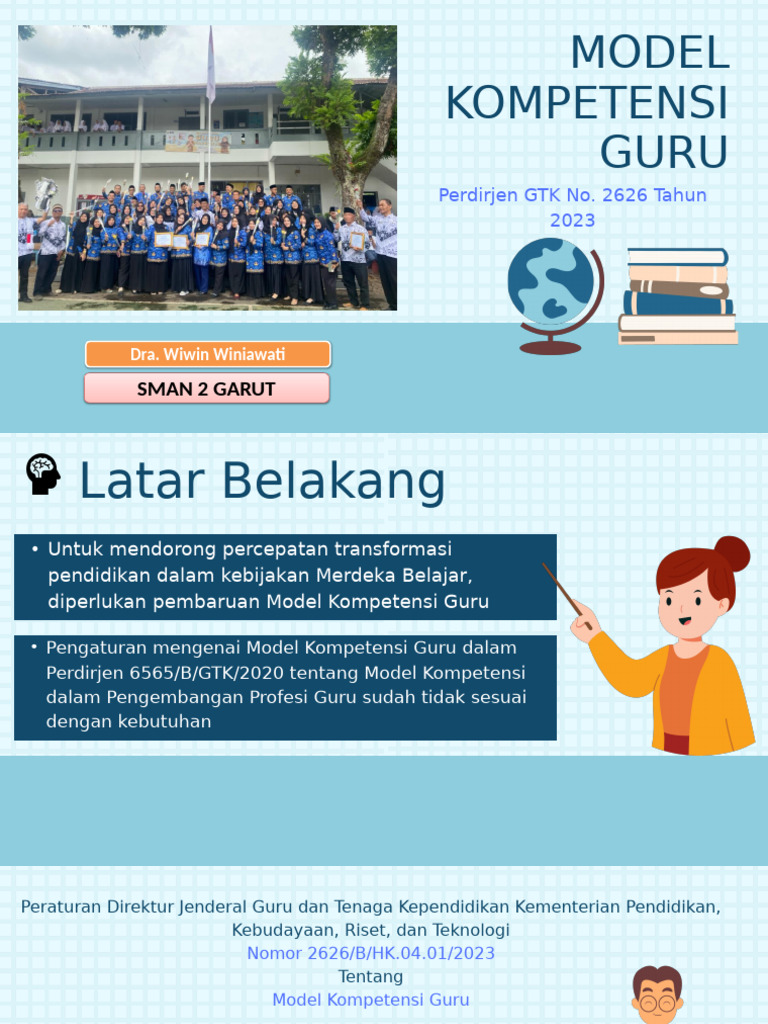 Model Kompetensi Guru 2023-1 | PDF