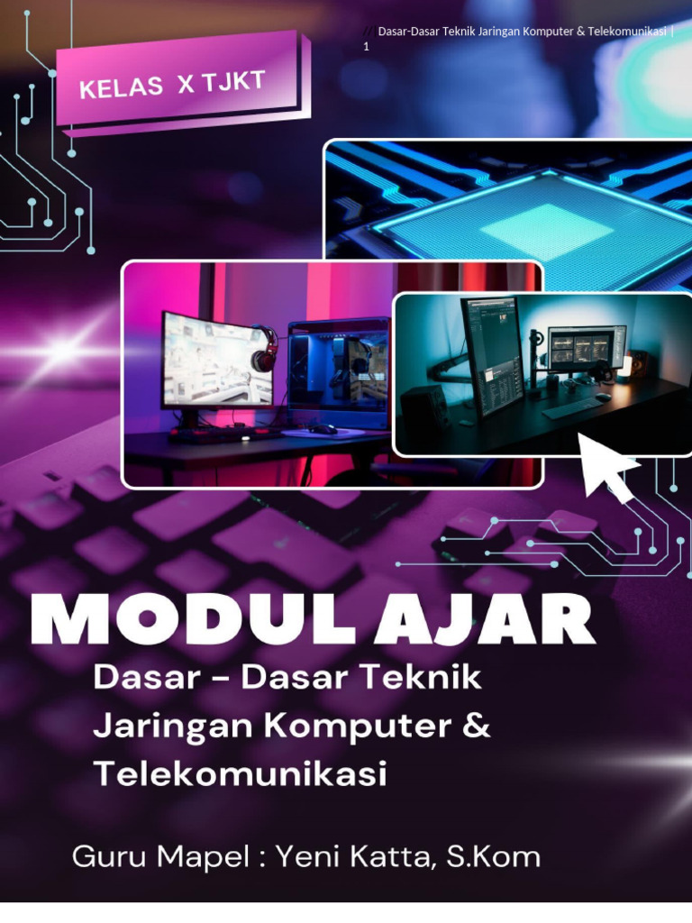Dasar-Dasar Teknik Komputer Jaringan Dan Telekomunikasi | PDF