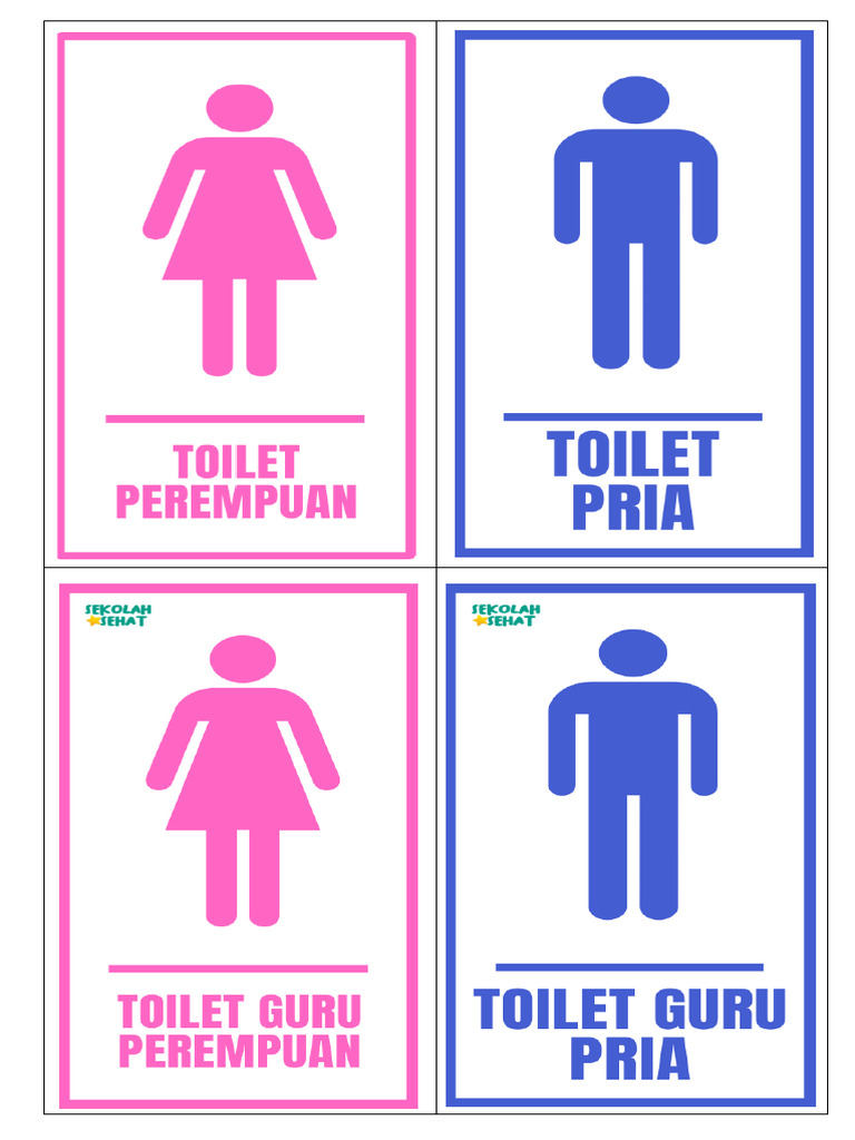 Toilet Cowok Cewek | PDF