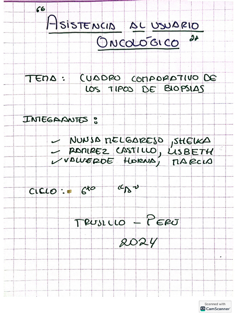 Tipos de Bipsia | PDF