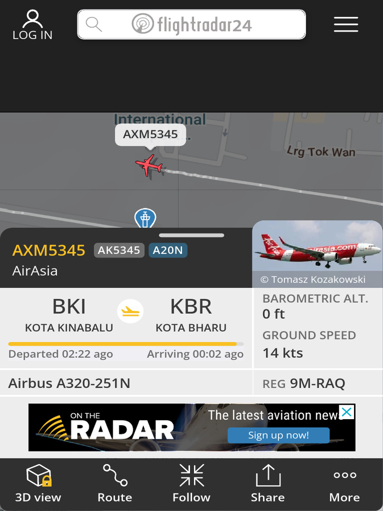 Flightradar24 Live Flight Tracker - Real-Time Flight Tracker Map | PDF