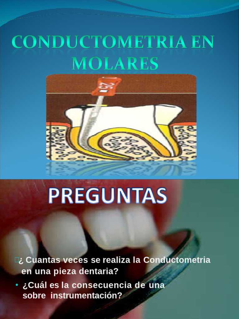 Conductometria en Odontologi | PDF