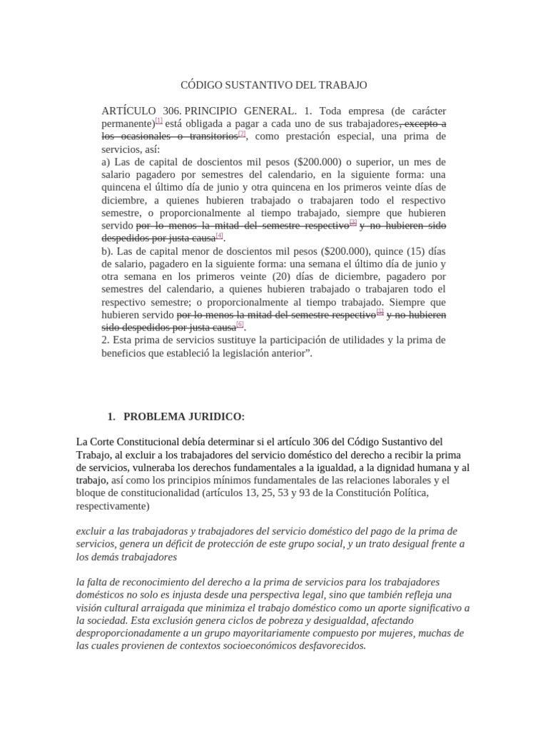 CÓDIGO SUSTANTIVO DEL TRABAJO | PDF CÓDIGO SUSTANTIVO DEL TRABAJO | PDF