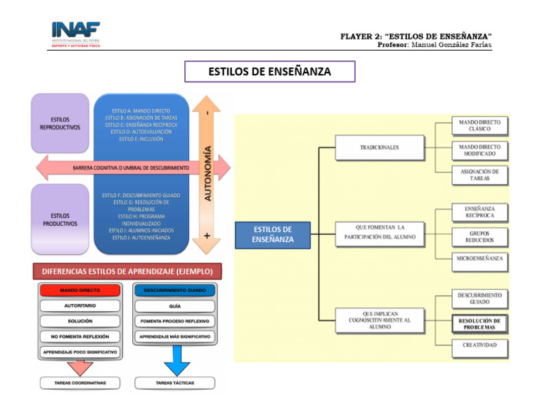 Flayer 2_Estilos de Enseñanza | PDF