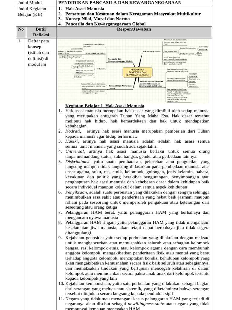 LK 1.1. MODUL 5 PKN | PDF