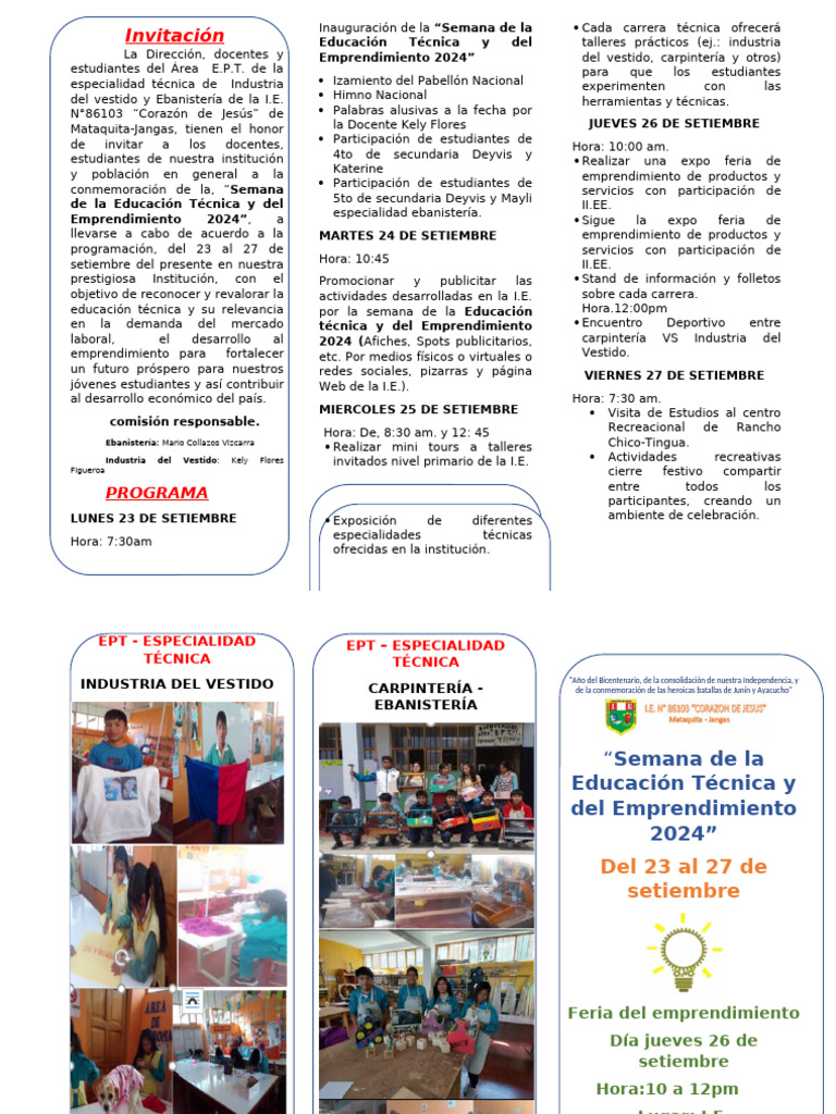 Triptico Ept[1] | PDF