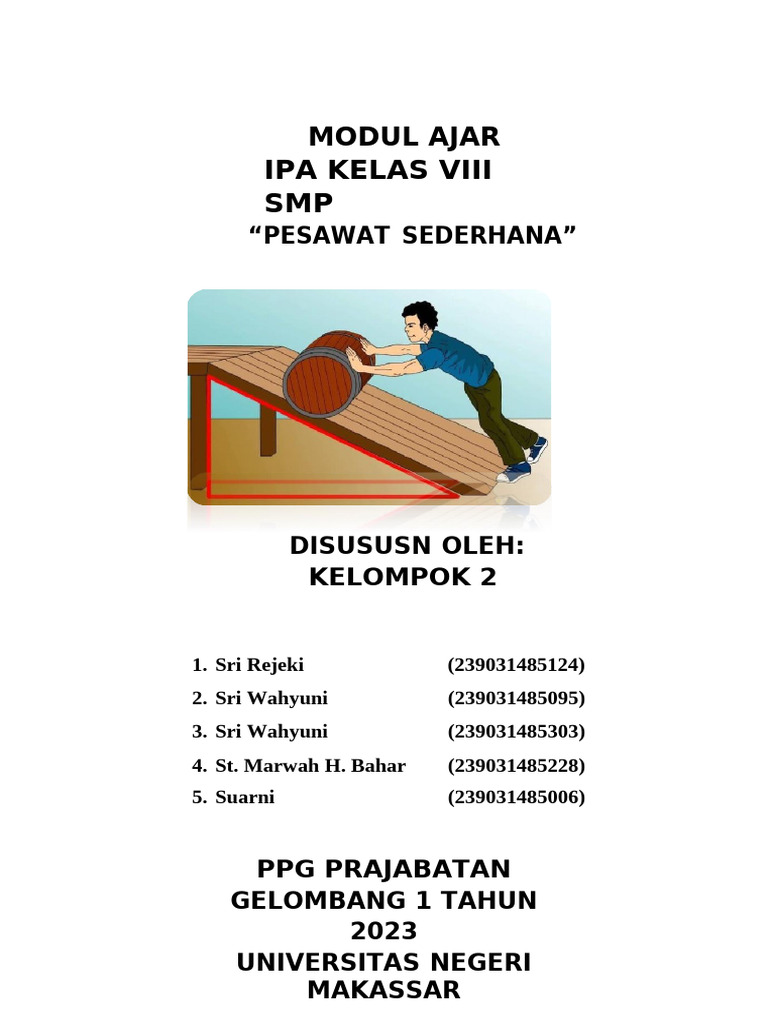 Modul Ajar Ipa Kelas Viii SMP | PDF
