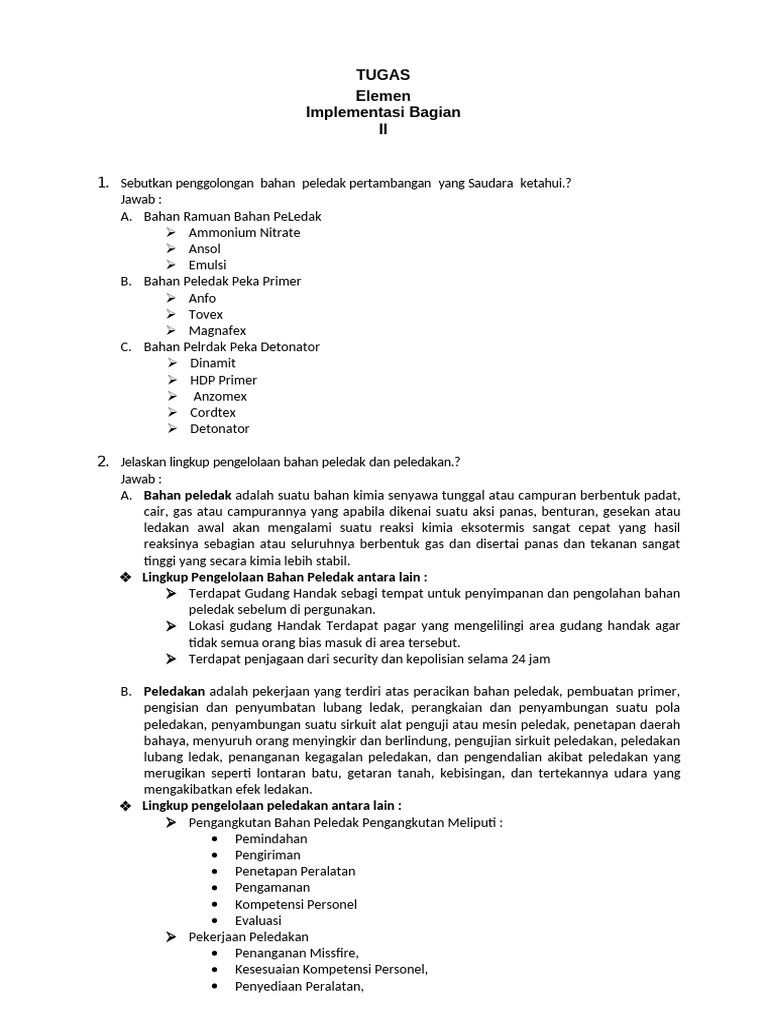 Tugas Elemen IV B (Firmansyah) | PDF