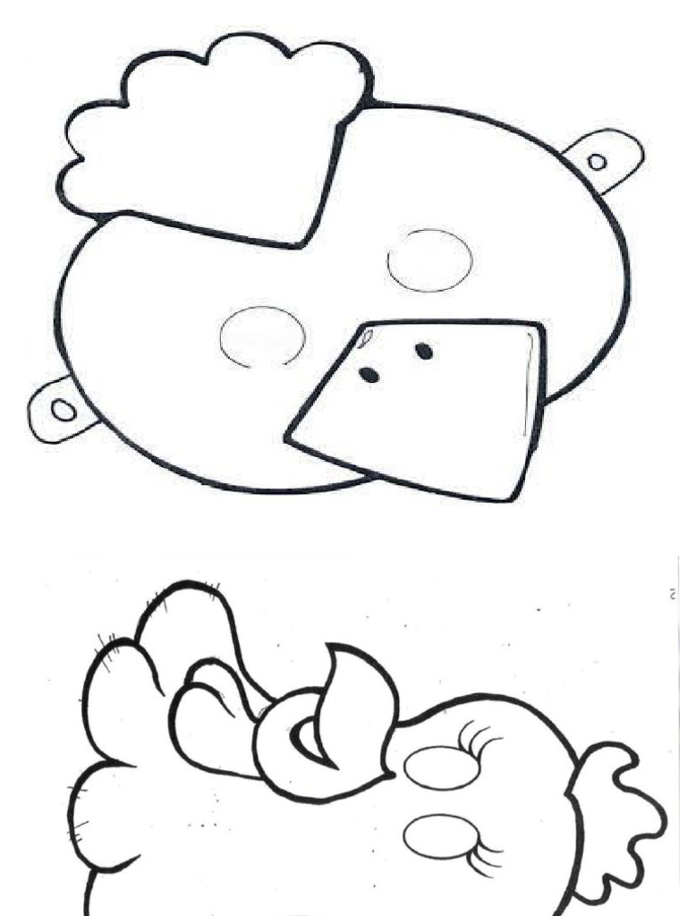 Animales de Granja - Máscaras | PDF