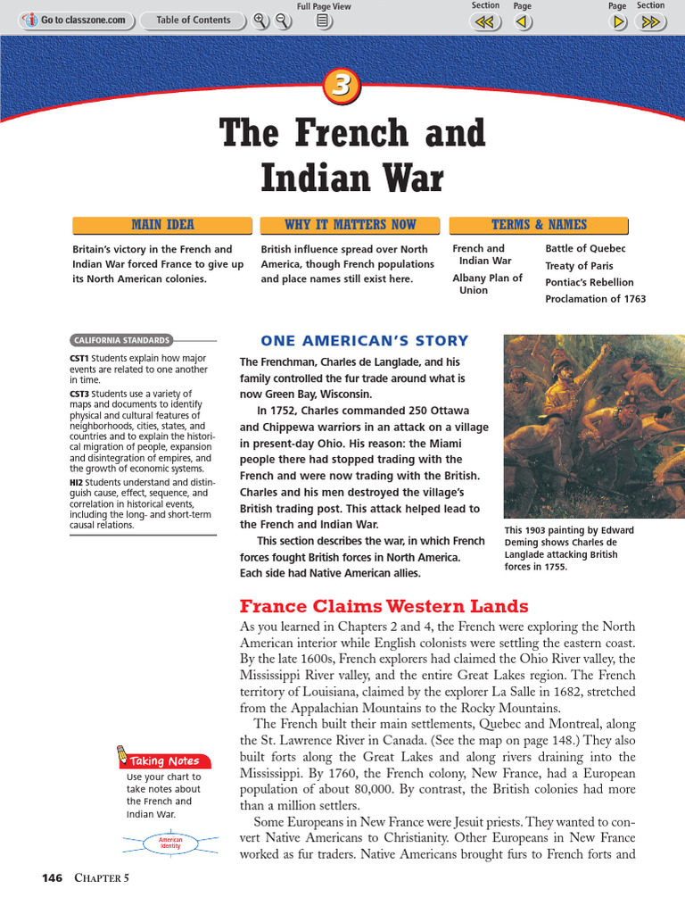 The French and Indian War | PDF