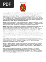 PNP Badge and Seal | PDF | Philippines | Courage