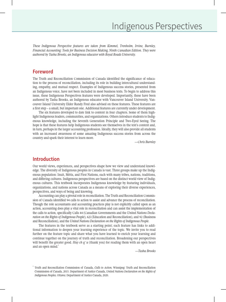 Indigenous - Perspective Wiley | PDF