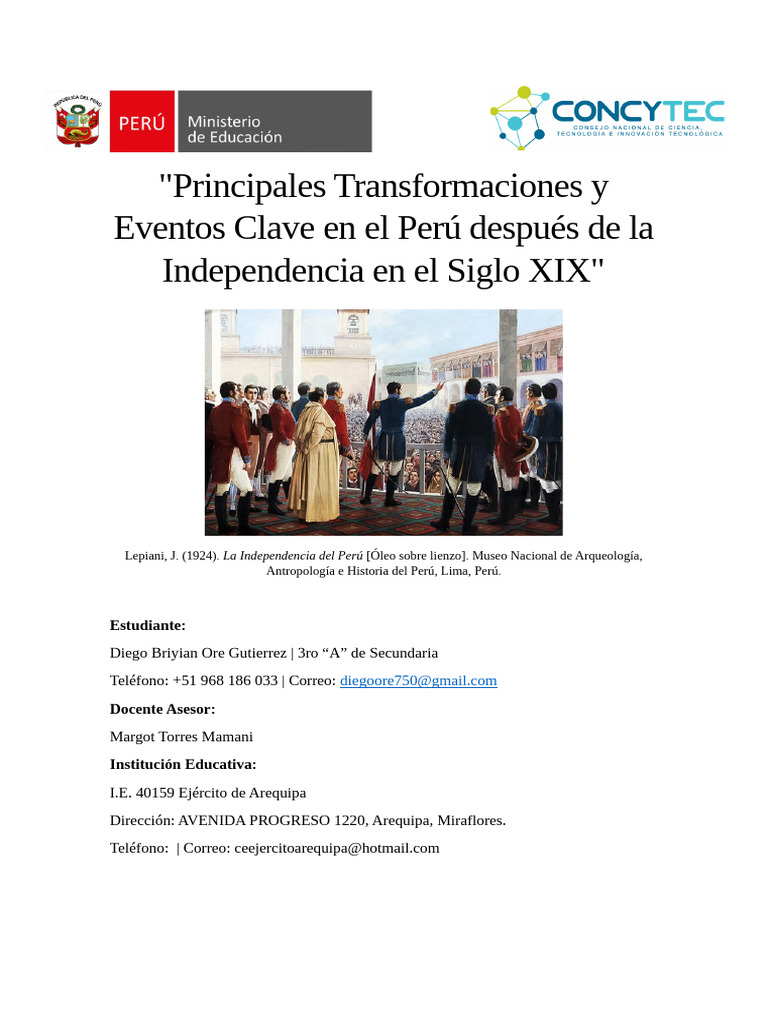 Cuáles Fueron Los Eventos y Transformaciones Más Significativos en El ...