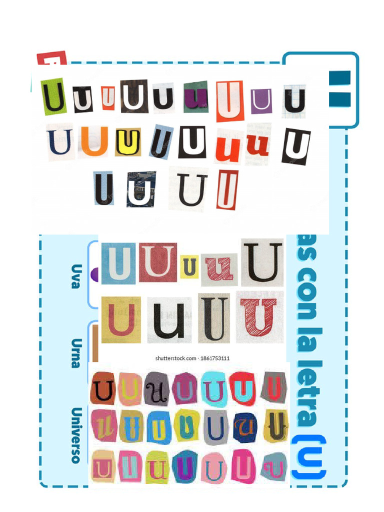 Letra U | PDF