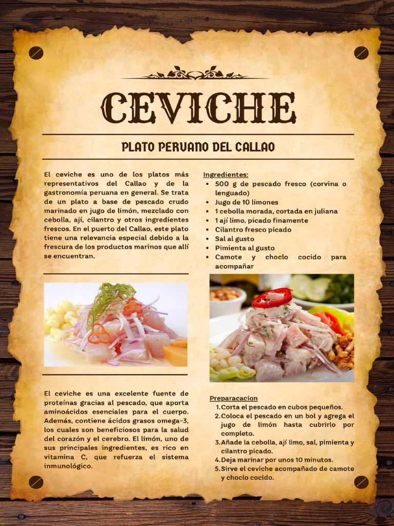 CEVICHE | PDF