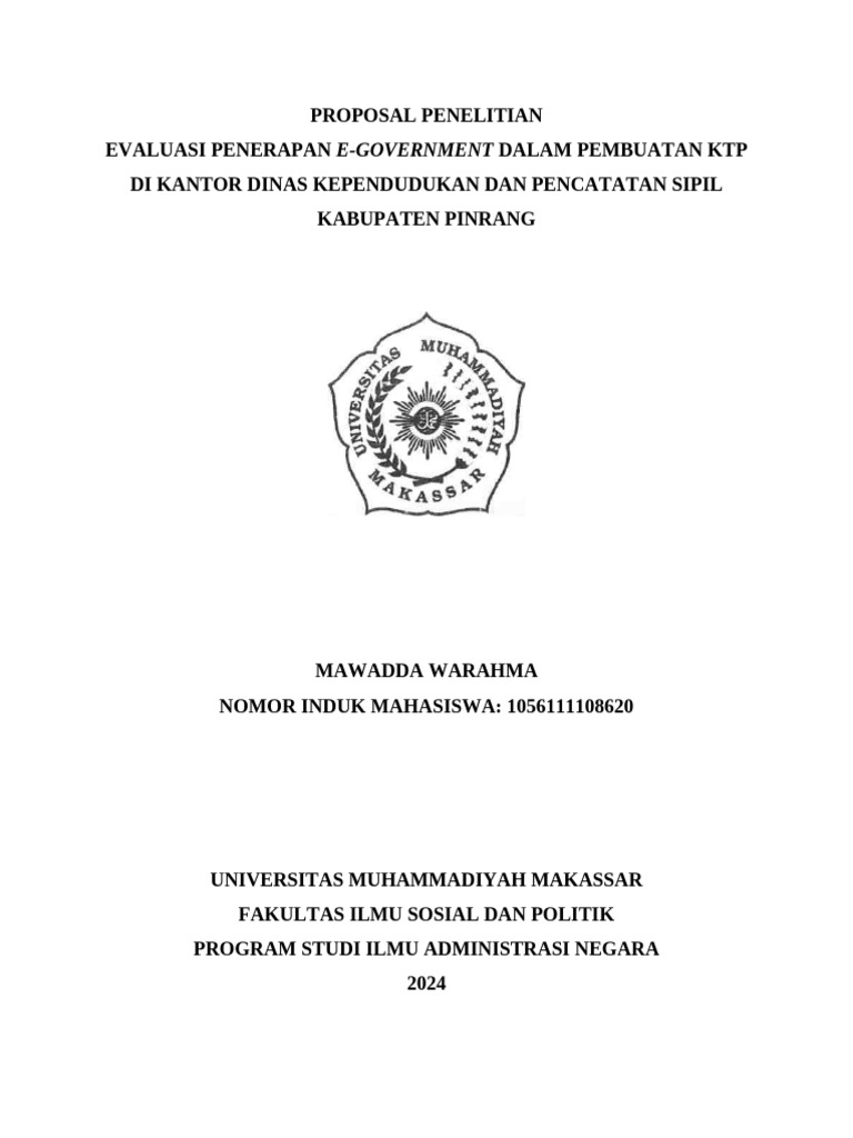 Proposal Ku (Repaired) FIX | PDF