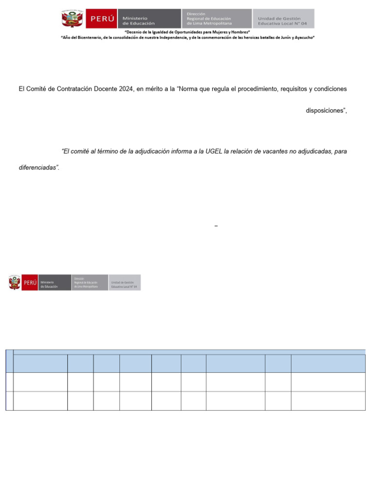 Comunicado Nâ°035-2024-Ccd | PDF