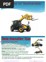 JCB Telehandler Safe Use Guidelines | PDF | Safety