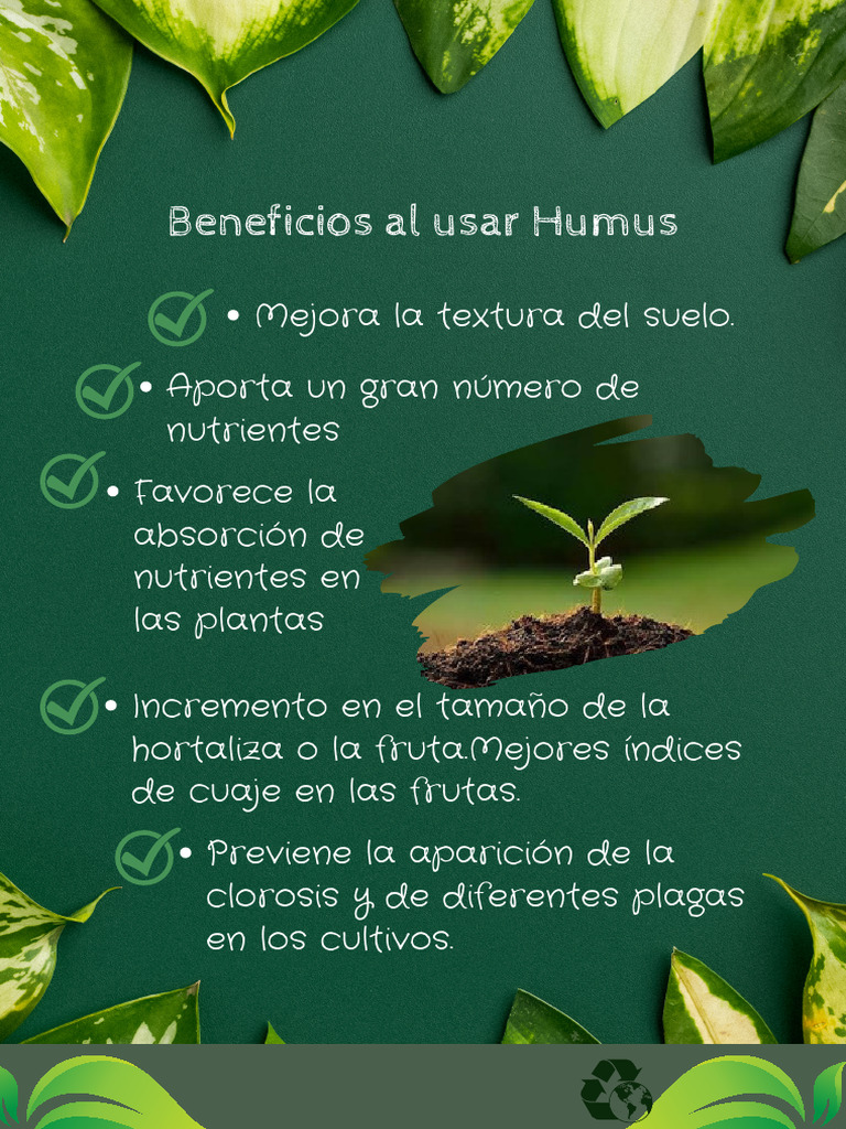 Beneficios al usar Humus | PDF