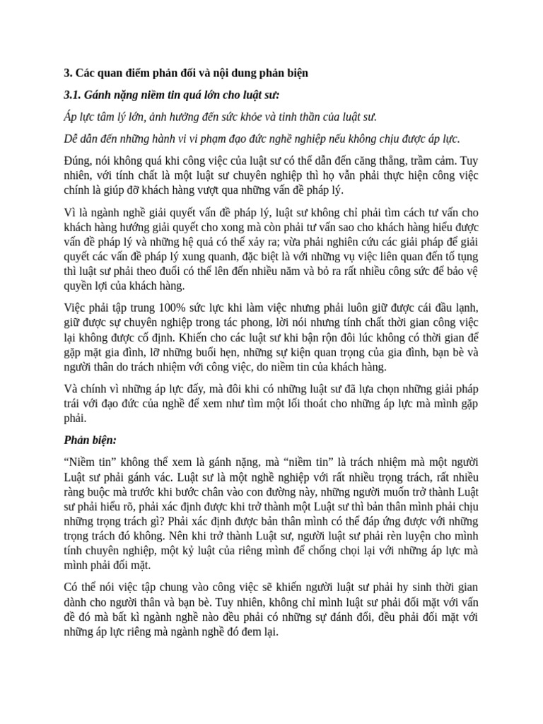 NV4. Mục 3 - Phần nội dung phản biện | PDF