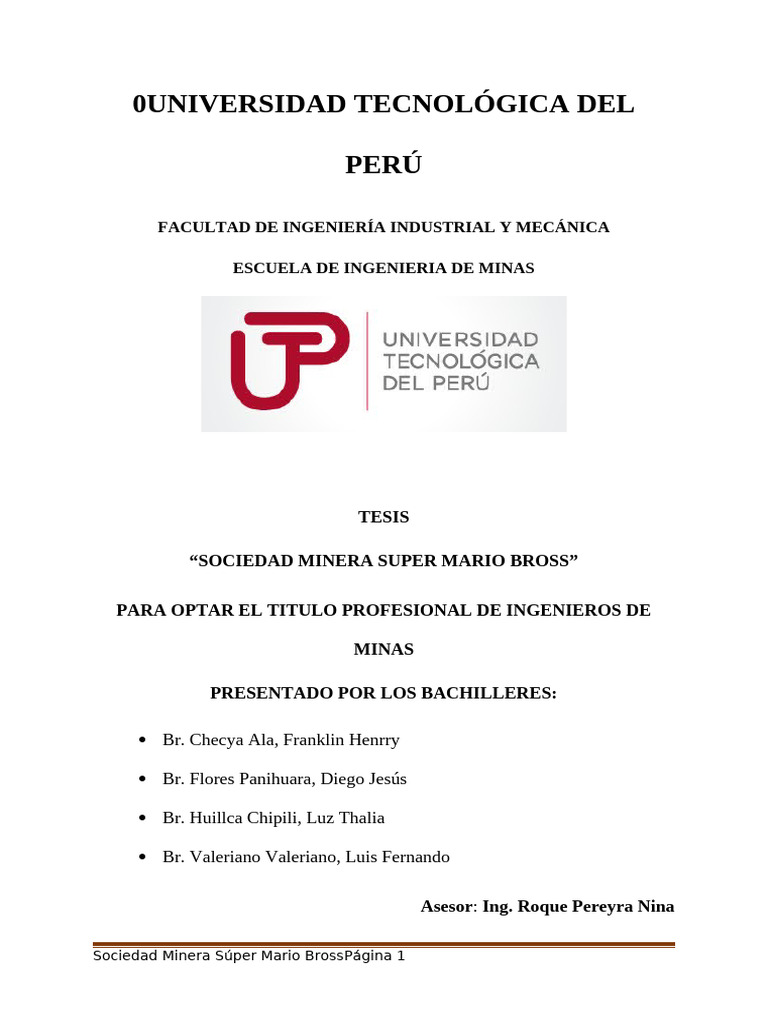 Tesis Modelo | PDF