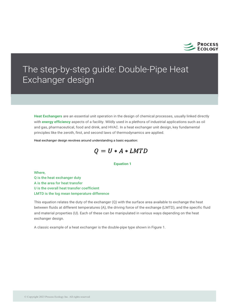 0 2A Reference Double Pipe HE | PDF