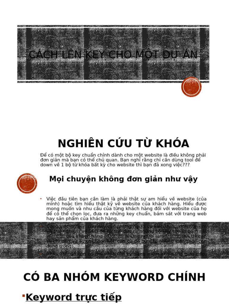 Cách Lên Key Cho Một Dự Án | PDF