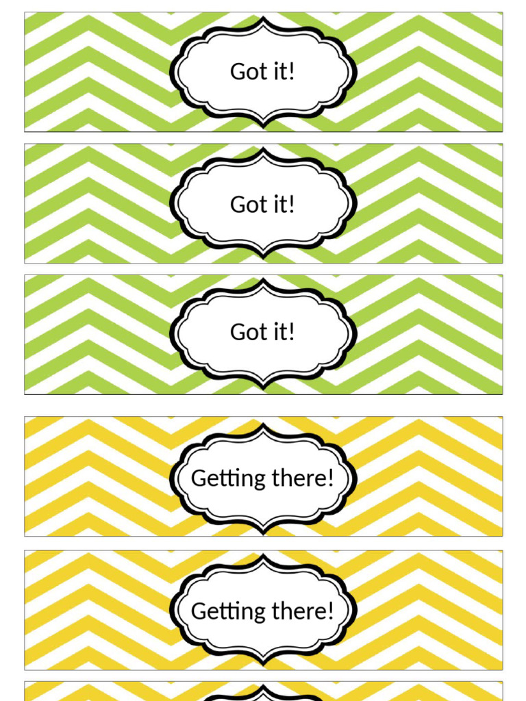 Turn in Bin Labels | PDF