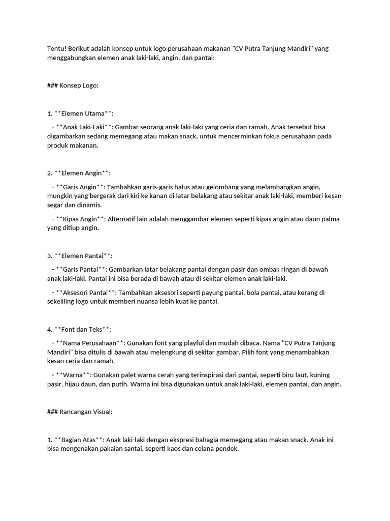 Konsep Logo Dan Pi | PDF