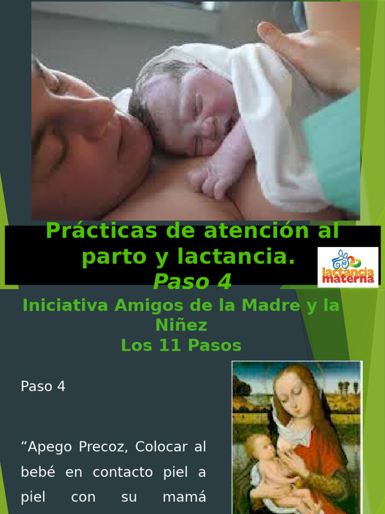 Practicas de Atención Del Parto Apego Precoz | PDF