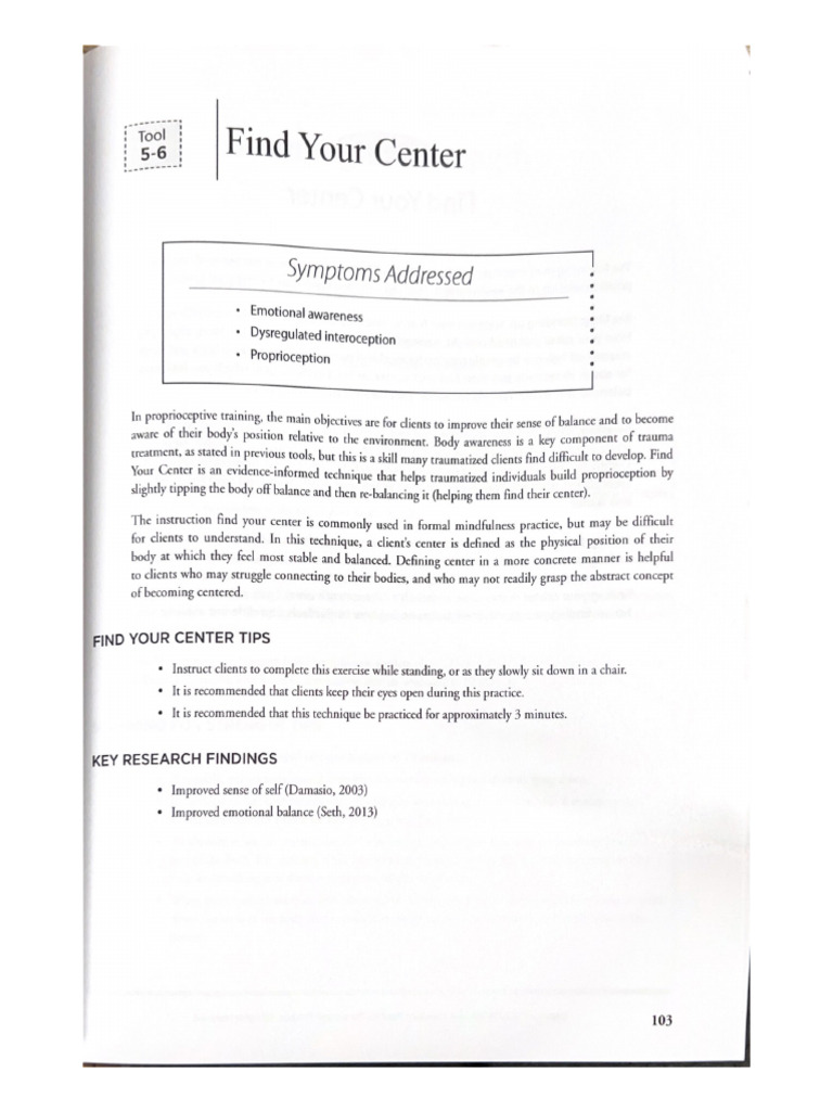 Find Your Center | PDF