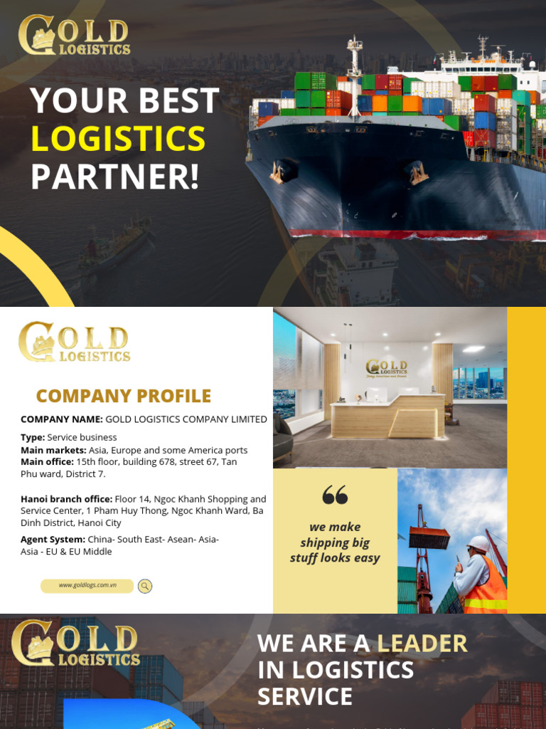 GOLD LOGISTICS - PROFILE | PDF