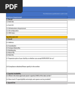 Checklist Server Room-Data Center | PDF | Data Center | Building Technology