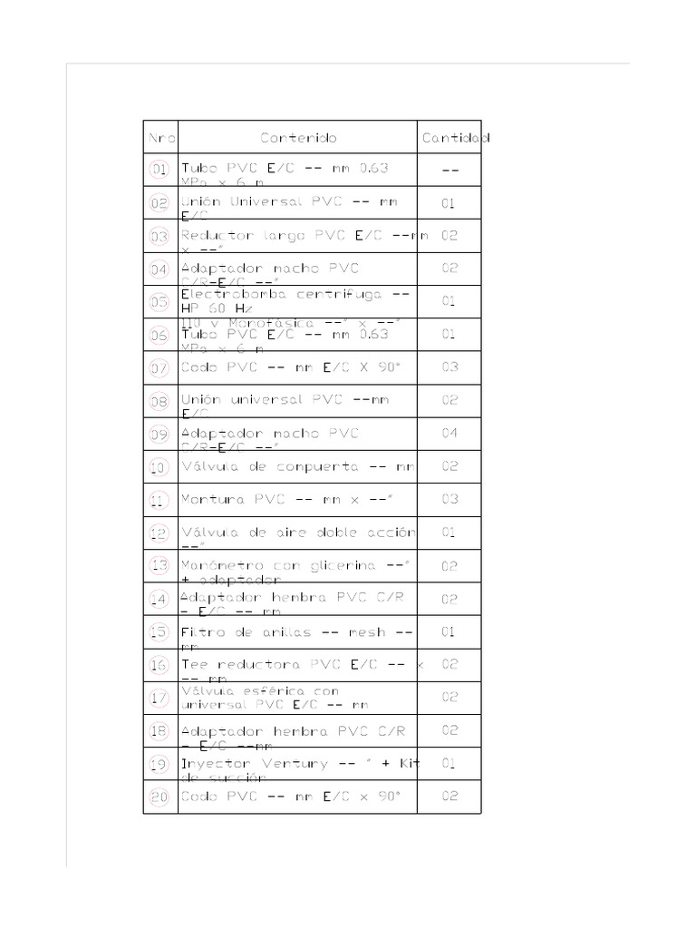 Diseño Sector 2-Model | PDF