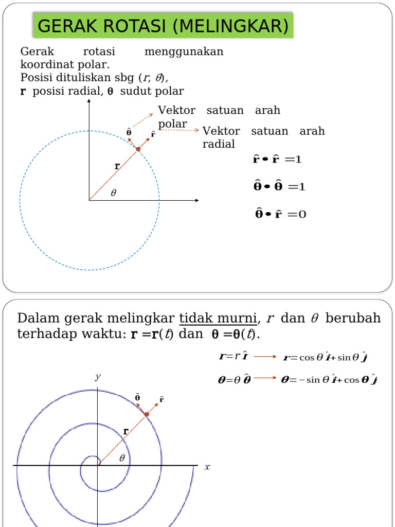 Gerak Rotasi | PDF
