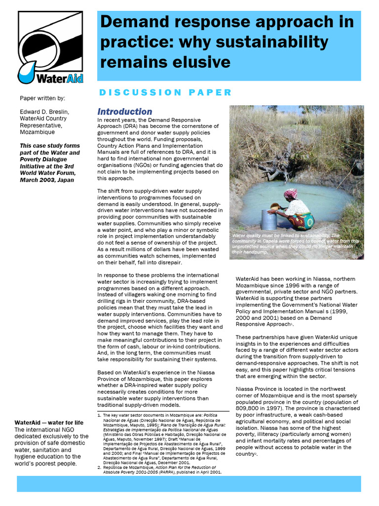 Demand Responsive Approach Sustainability | PDF