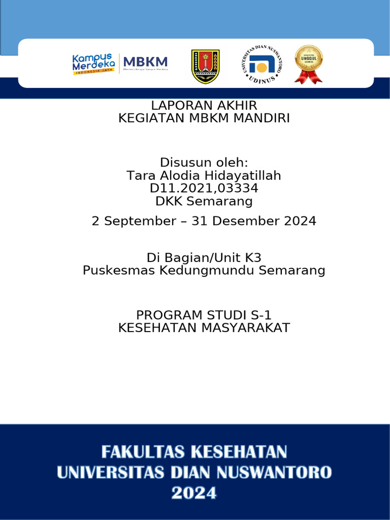 Laporan Akhir MBKM | PDF