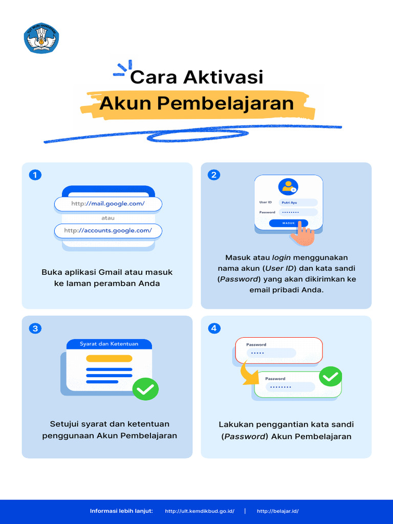 Cara Aktivasi Akun Pembelajaran | PDF