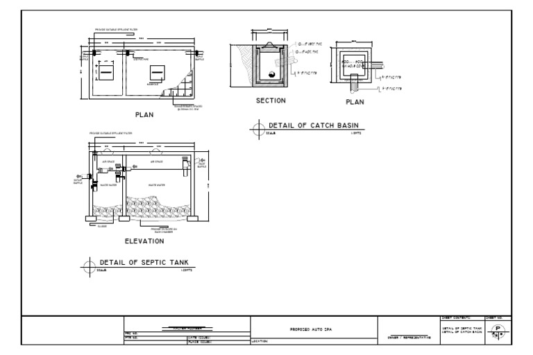 Plumbing Plan 02 (Proposed Auto Spa) | PDF