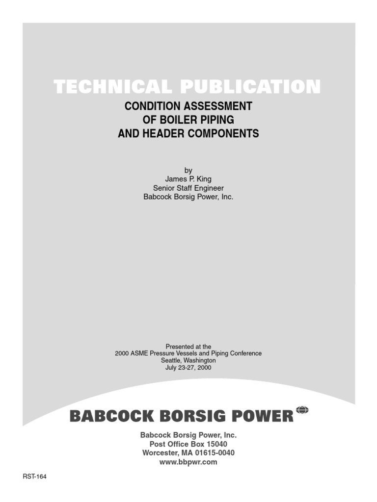 Condition Assessment | PDF