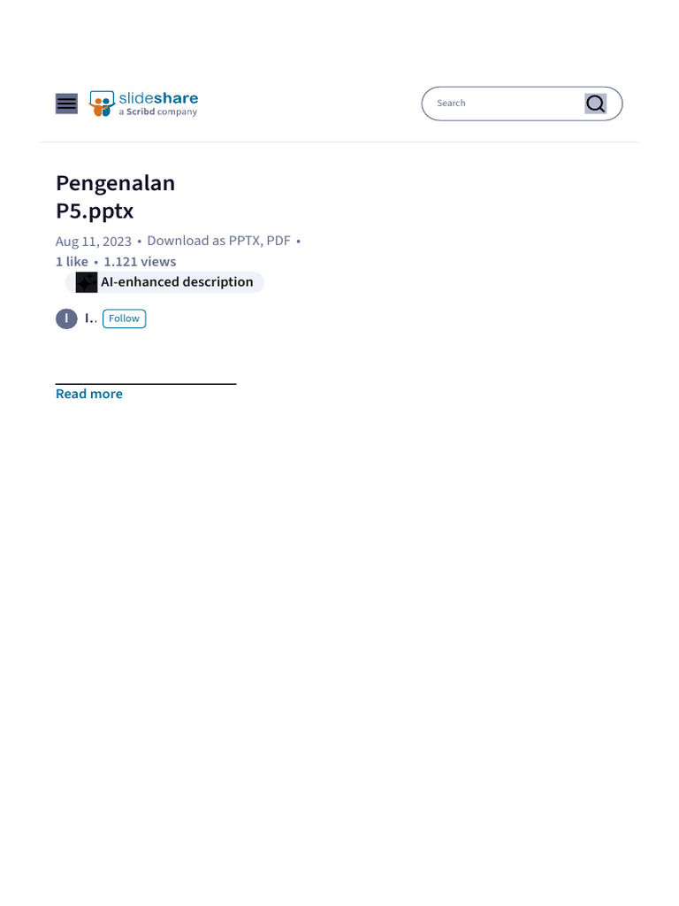 Pengenalan P5 | PDF