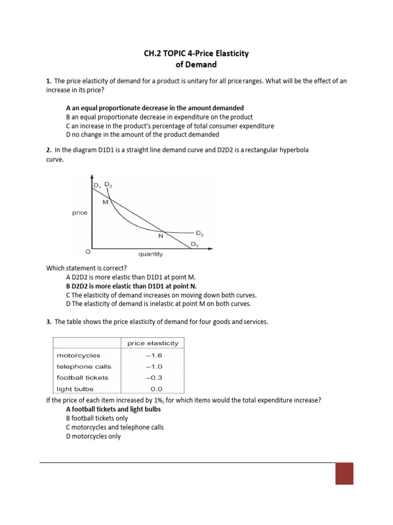 Ch.2 Topic 4 PED | PDF