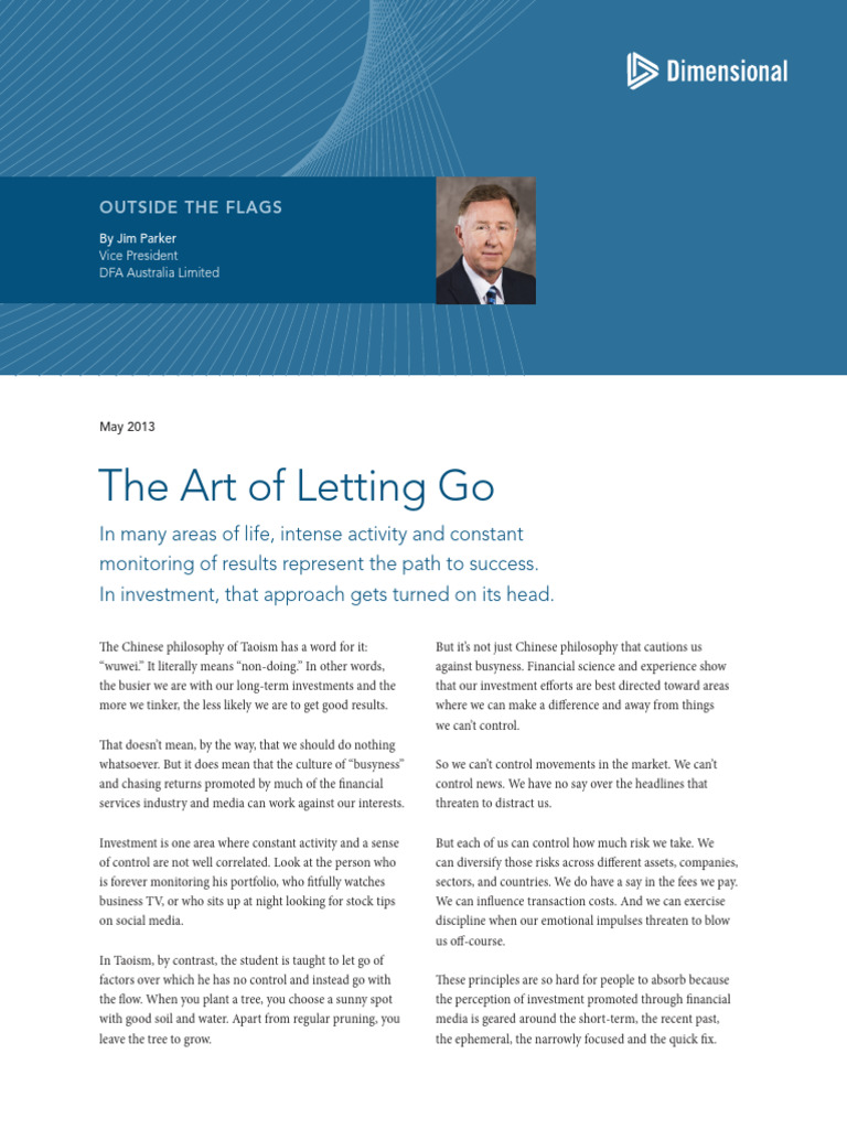 The Art of Letting Go | PDF