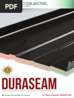 Kingspan Highline Gutter Data Sheet en Uae | PDF | Sheet Metal | Aluminium