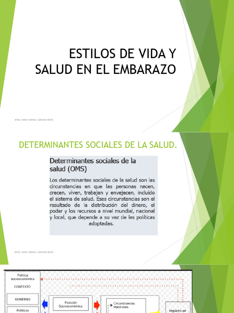 Salud y Estilos de Vida en el Embarazo | PDF | Especialidades Medicas ...