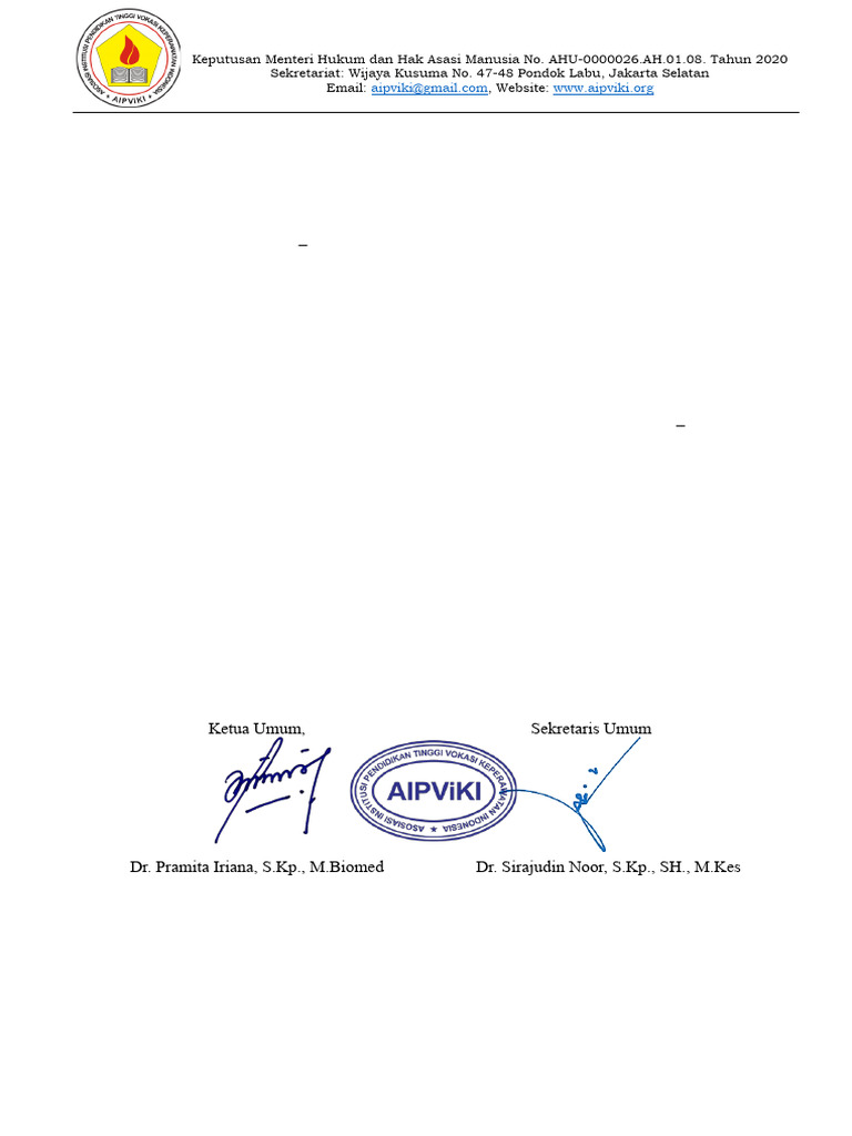 447.15-Sekr-Surat Pengantar Webinar BP2MI | PDF