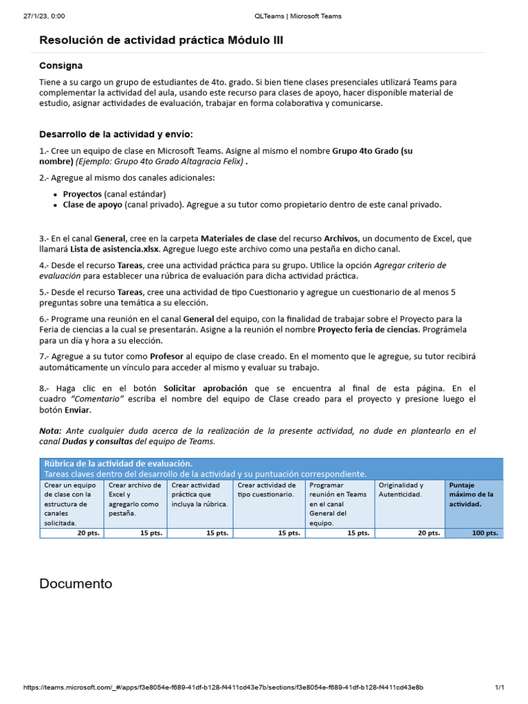M3 Consigna | PDF